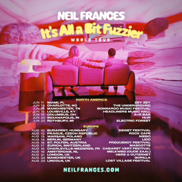 It's All a Bit Fuzzier World Tour