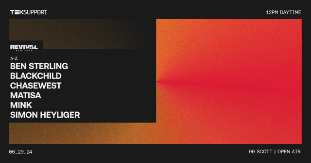 Teksupport x Revival Open-Air