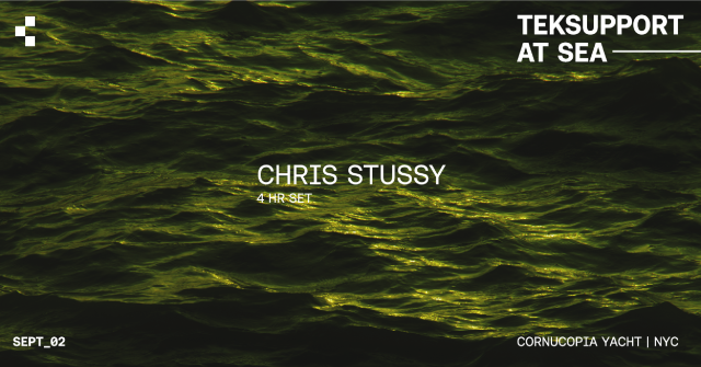 Teksupport at Sea: Chris Stussy