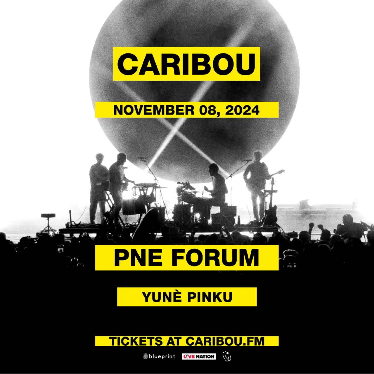 BlueprintLIVE presale: Caribou by BLUEPRINT EVENTS | Laylo