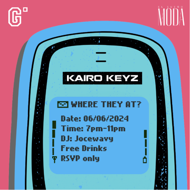 RSVP FOR THE KAIRO KEYZ POP UP