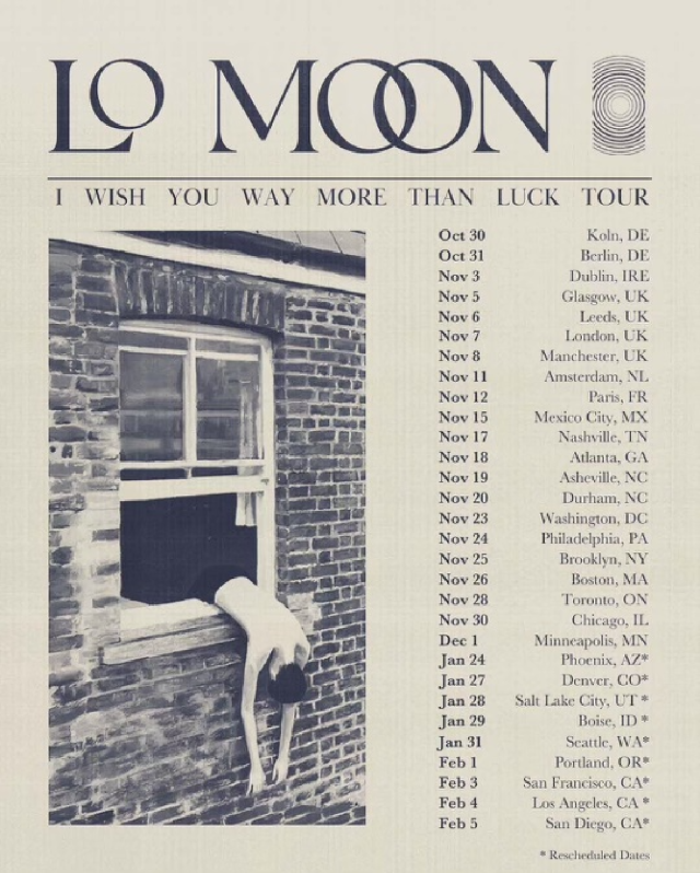 Win Two Tickets to IWYWMTL Tour by lo moon | Laylo