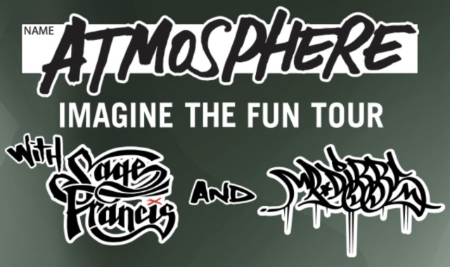 Atmosphere, Imagine The Fun Tour