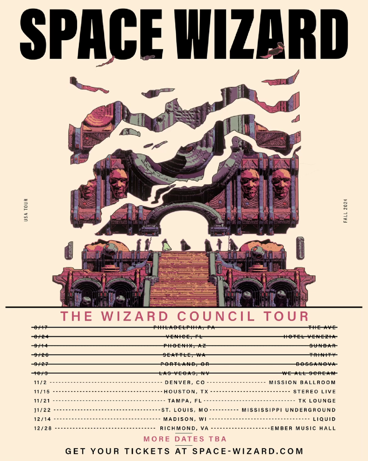 The Wizard Council Tour by space wizard | Laylo