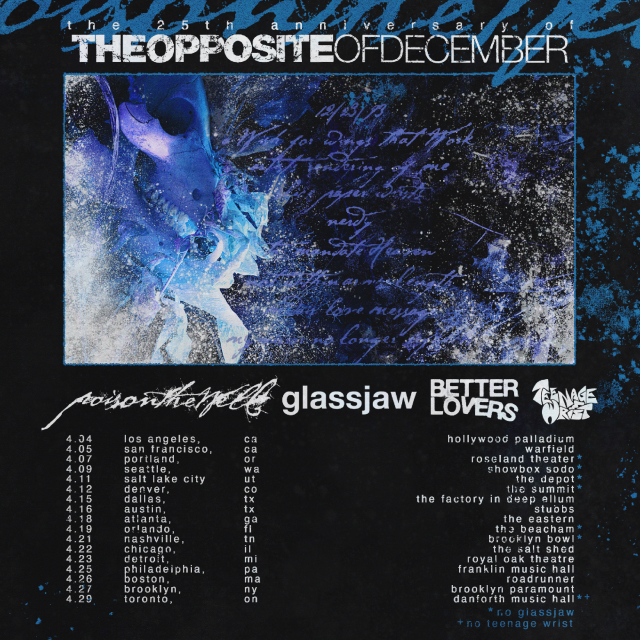 The Opposite of December - 25th Anniversary Tour