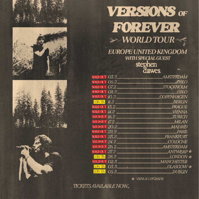 Versions of Forever Tour Europe United Kingdom 25'