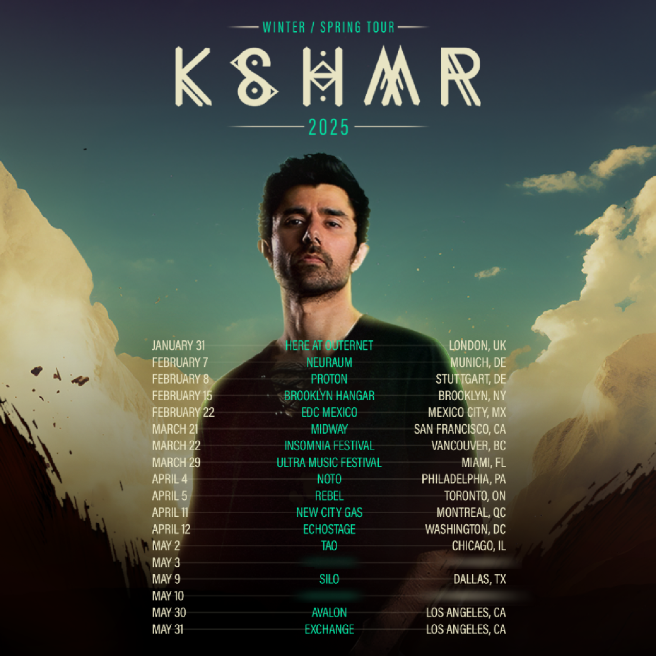 KSHMR Winter / Spring Tour 2025 by ᏦᏚᎻᎷᎡ | Laylo