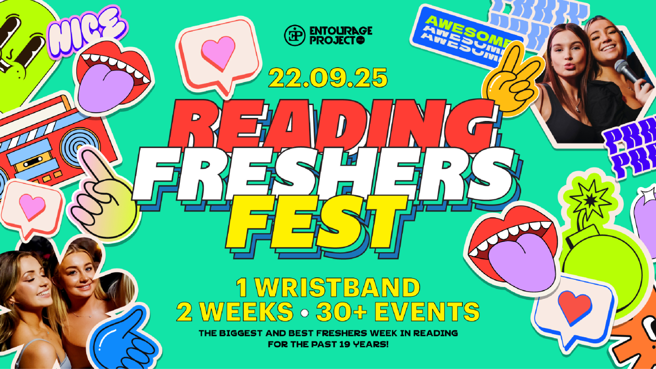 Reading Freshers Fest 25/26 - Sign Up Now🕺🏻 by Entourage Project | Laylo