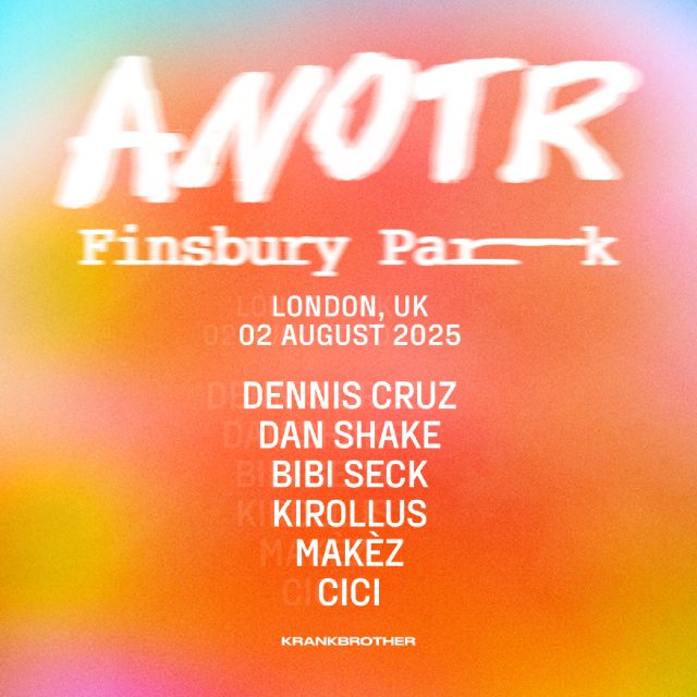 ANOTR, 2nd August 2025, Finsbury Park, London - Presale Tickets