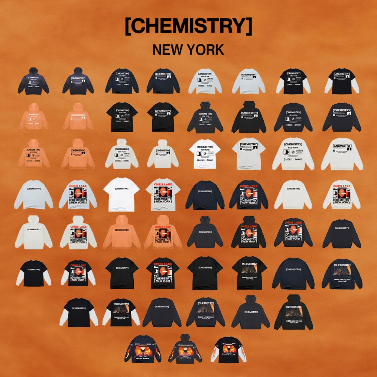 [CHEMISTRY] NYC MERCH by CHRIS LAKE | Laylo