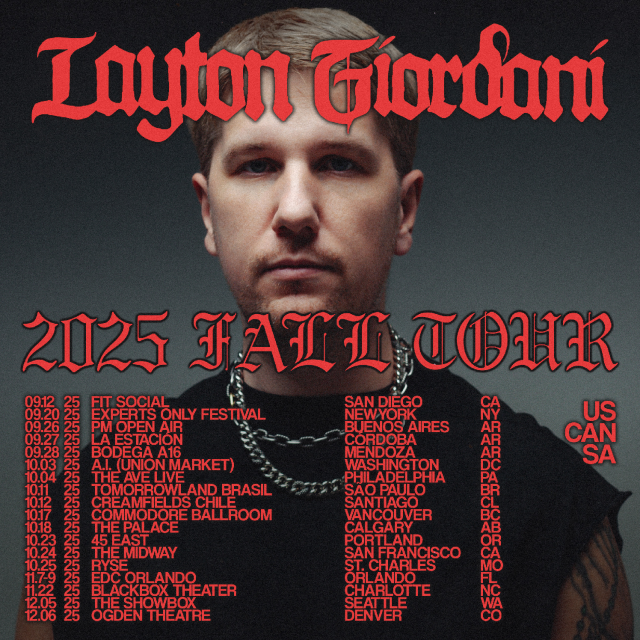 Layton Giordani 2025 Fall Tour