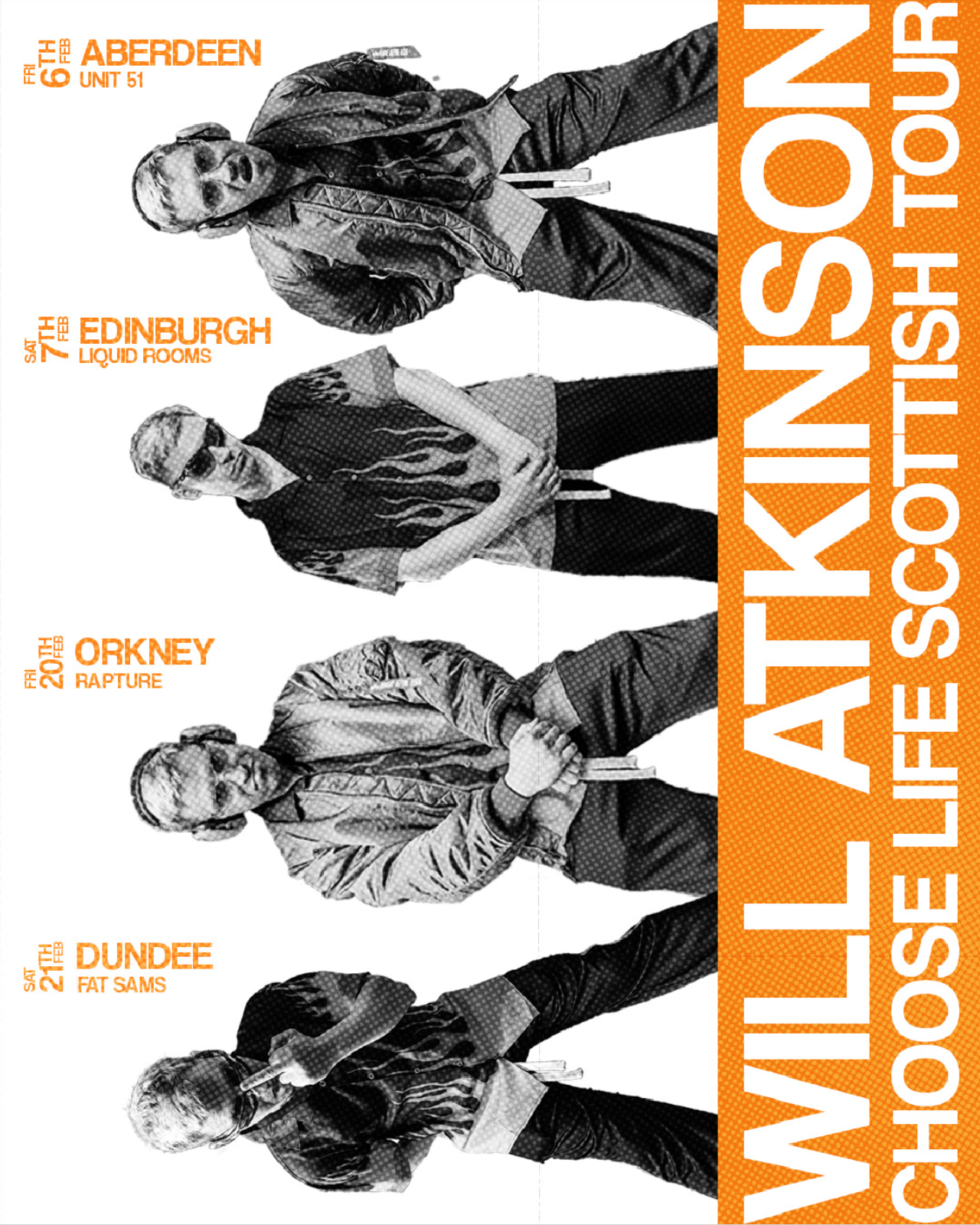 Will Atkinson Choose Life Scottish Tour
