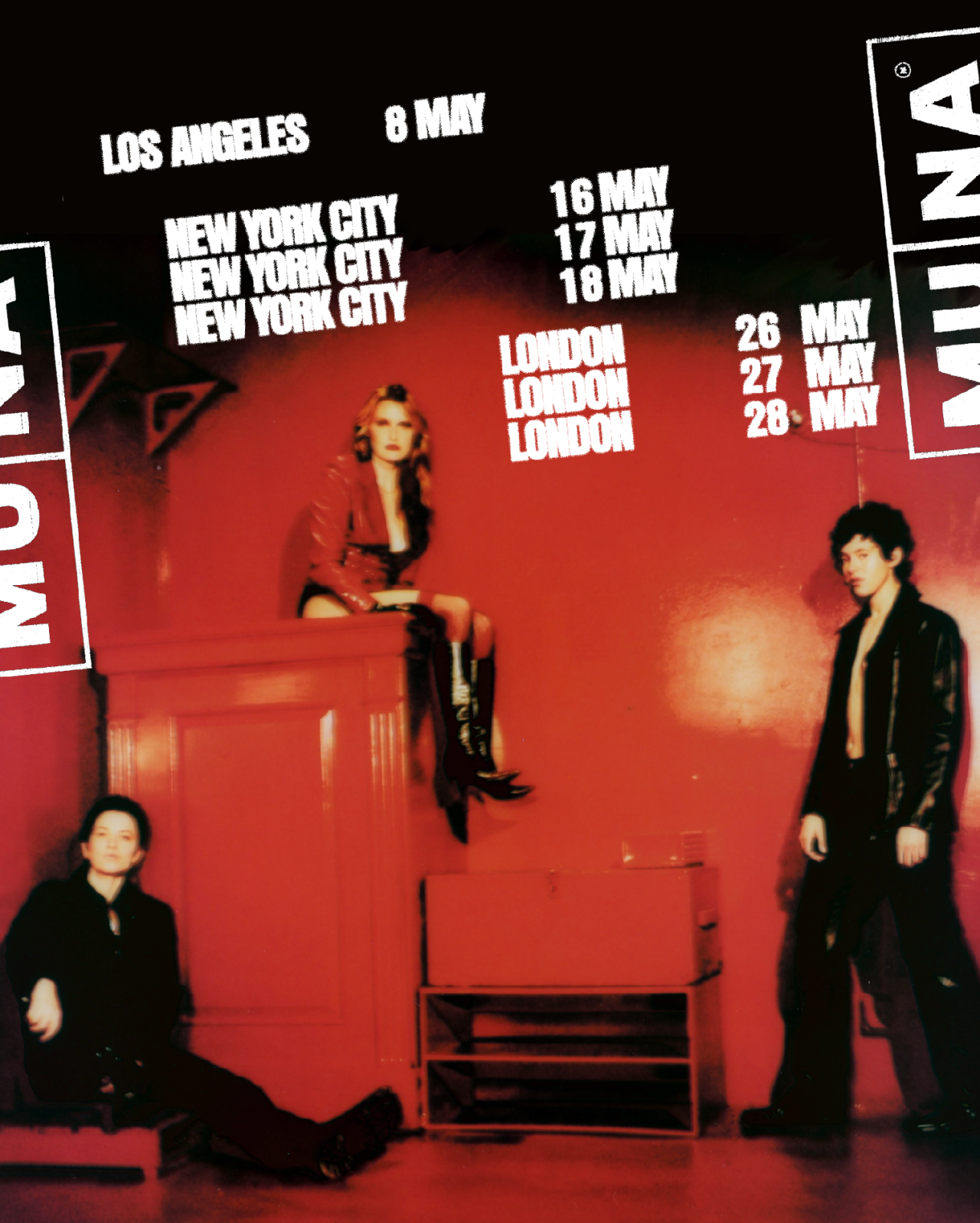 MUNA - TOUR DATES by MUNA | Laylo