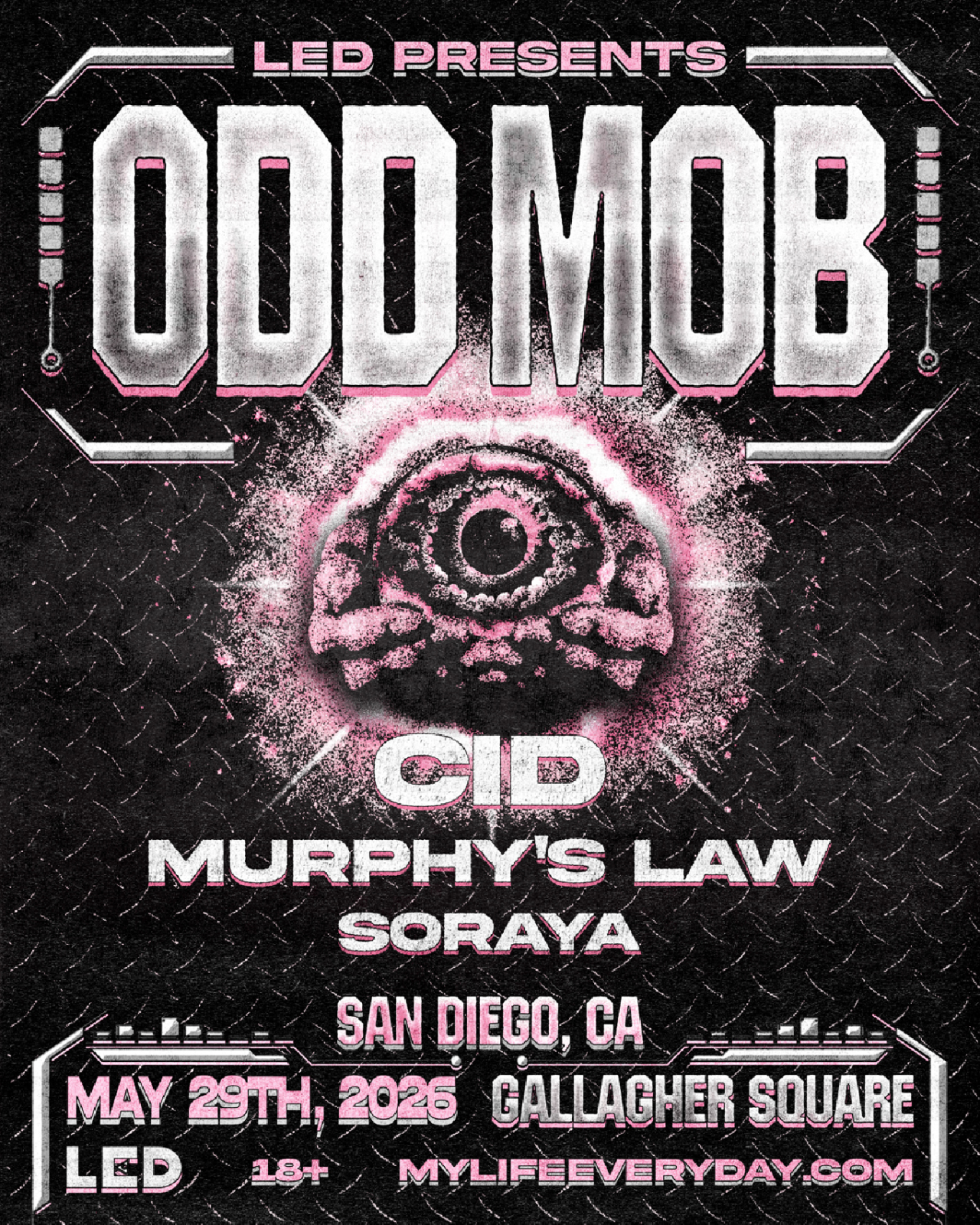 [PRESALE ACCESS] ODD MOB @ Gallagher Square 5/29 by LED Presents | Laylo