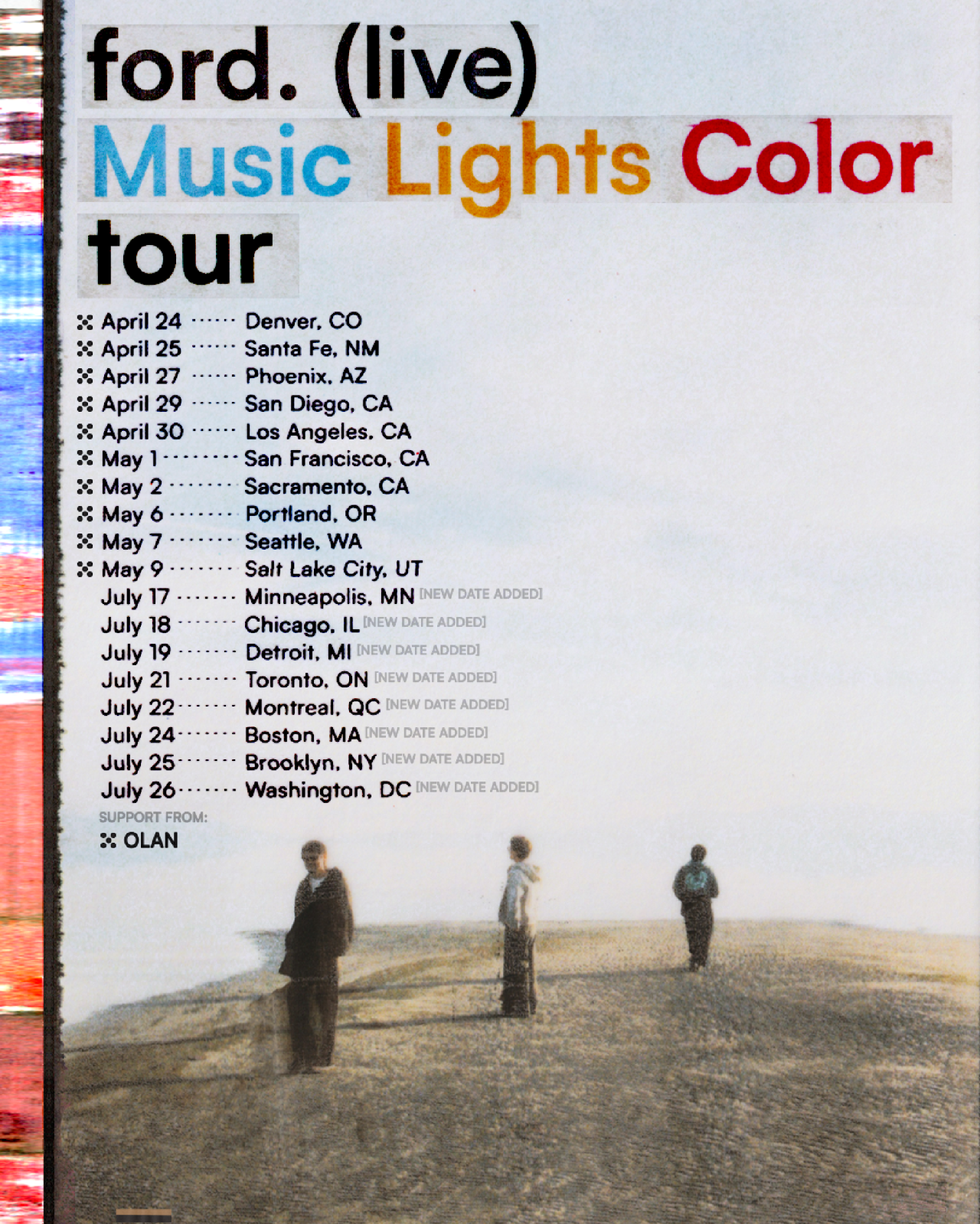 ford. (Live) - Music Lights Color Tour by ford. | Laylo